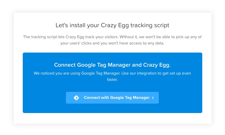 How to set up CrazyEgg tracking